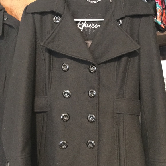 Guess | Jackets & Coats | Guess Wool Pea Coat | Poshmark